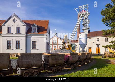 Freiberg Aussenanlagen Silberbergwerk Reiche Zeche Freiberg Sachsen ...