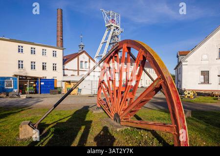 Freiberg Aussenanlagen Silberbergwerk Reiche Zeche Freiberg Sachsen ...