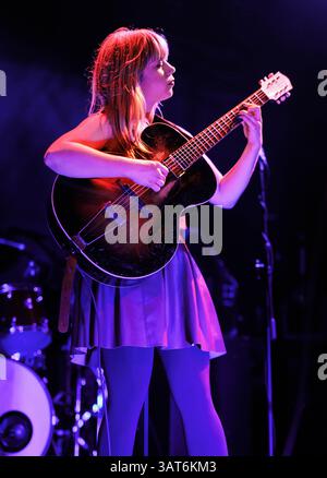 Basia Bulat performs at the Bowery Ballroom. Featuring: Basia Bulat ...