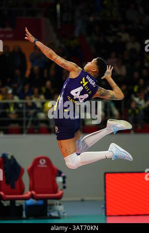 Melissa Vargas (Fenerbahce Medicana Istanbul) and Alessia Orro ...