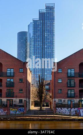 The Elizabeth Tower, The Blade, and the Three60, apartment blocks ...