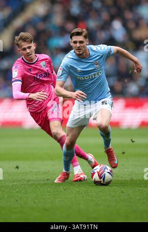 5, Jack Rudoni of Coventry City in action during the Sky Bet ...