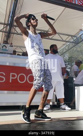 Wiz Khalifa performs at 'Ditch Fridays' at the Palms Casino Resort ...