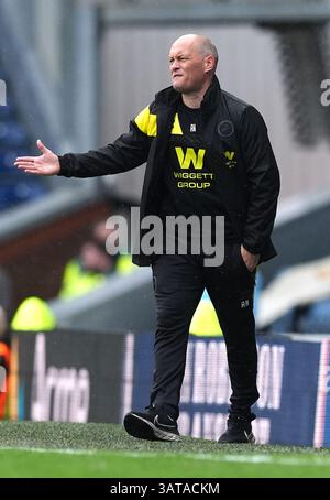 Millwall manager Alex Neil during the Emirates FA Cup third round match ...