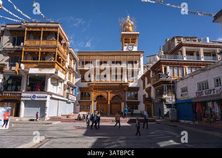 Jama Masjid on Main Bazaar in Leh, Ladakh Stock Photo - Alamy
