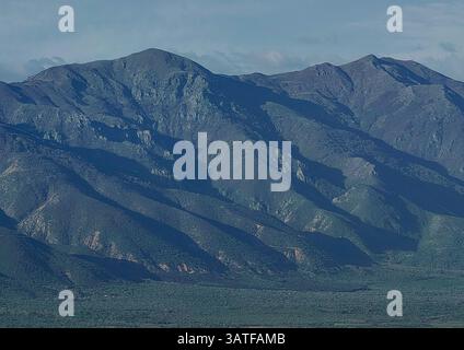 Contours of Elevation: Sunny Mountain Layers Stock Photo - Alamy