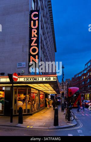Curzon Soho cinema, Shaftesbury Avenue, London W1, England, UK Stock ...