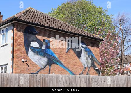 Creative street art in Penge SE20, London, UK Stock Photo - Alamy
