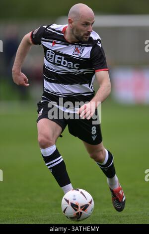 Darlington FC Will Hatfield during the Vanarama National League North ...