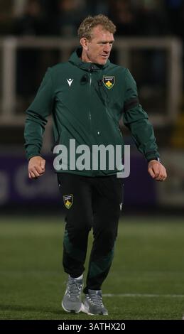 Northampton Saints head coach Sam Vesty ahead of the Investec Champions ...