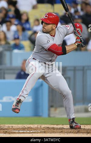 Cincinnati Reds' Joey Votto bats during a baseball game against the ...