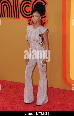 Yaya Costa. Arrivals for the Los Angeles premiere of "The Nice Guys ...