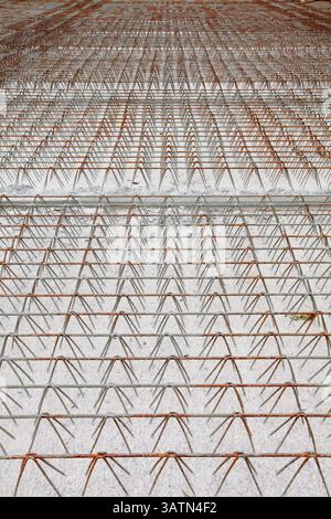 steel rebar net for road bridge construction Stock Photo - Alamy