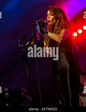 Nora Patterson of Royal Teeth performs at the New Orleans Jazz and ...