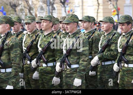 Russian soldiers on parade, Russia, WW1 Stock Photo - Alamy