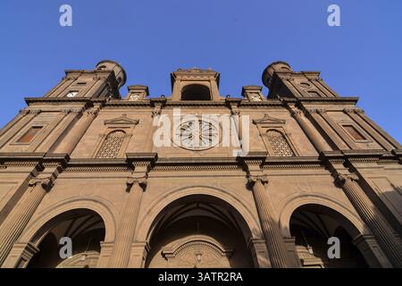 Photo Picture of a Small Church Las Palmas in Spain Stock Photo - Alamy