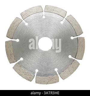 Cutoff segmented wheel, isolated over white background Stock Photo - Alamy