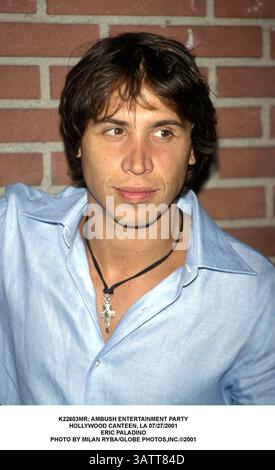 July 30, 2001 - K22603MR: AMBUSH ENTERTAINMENT PARTY.HOLLYWOOD CANTEEN ...