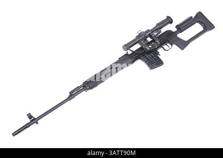Russian sniper rifle MMG SVD by Dragunov with optics, Novosibirsk ...