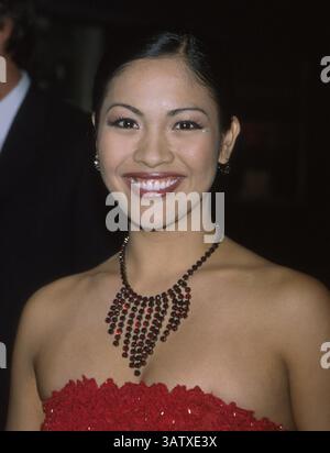 Miss America 2001 Angela Baraquio Grey & Husband Tinifuloa Grey at ABS ...