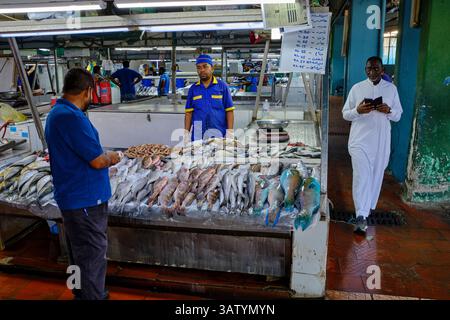 Saudi Arabia, Makkah Province, Jeddah, Central Fish Market Stock Photo ...