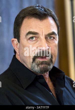 March 12, 2009 - Los Angeles, California, U.K - Actor Tom Selleck of ...