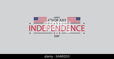 Liberty and Justice for All Independence Day in the USA Stock Vector ...
