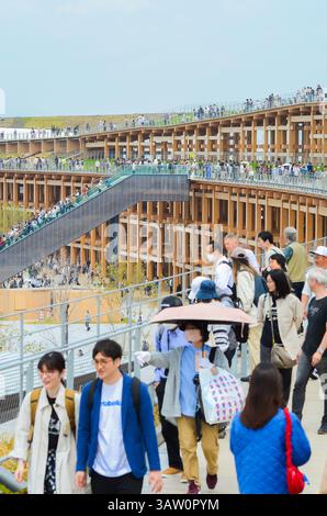 The Grand Ring at the Osaka Expo in April 2025 Stock Photo - Alamy
