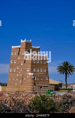 Saudi Arabia, Najran province, Badr Al Janoub village, traditional ...