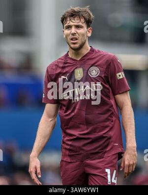 Nico Gonzalez of Manchester City during the Premier League match ...