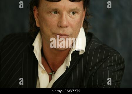 Oct 10, 2005 - Hollywood, California, U.S. - Mickey Rourke. (Credit ...