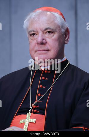 German cardinal Gerhard Ludwig Müller walks in St. Peter's Square, at ...