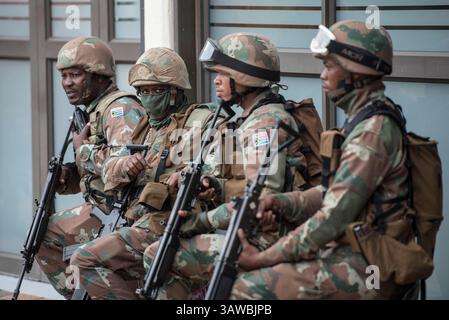 Rooikat Armoured Fighting Vehicle of the South African National Defence ...