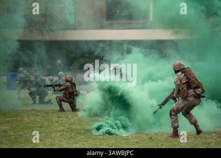 A Rooikat Armoured Fighting Vehicle of the South African South African ...