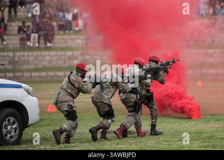 A Rooikat Armoured Fighting Vehicle of the South African South African ...