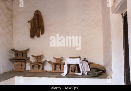 Ejisu (Ashanti) Ghana Besease Traditional Shrine Ashanti Abasomfie ...
