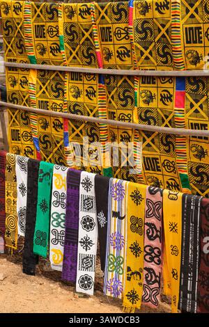 Ghana, Asonomaso. Ntonso Adinkra Village. Boiling Bark of the Badie ...