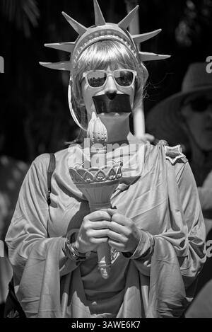 San Diego 5051 Protest Stock Photo - Alamy