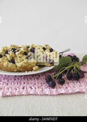Rock pear crumble cake Stock Photo - Alamy