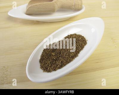 Celery fruits, Apii fructus Stock Photo - Alamy