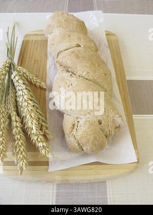 Freshly baked root bread Stock Photo - Alamy
