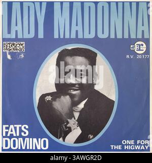 Vintage vinyl record cover - Domino, Fats - Fats On Fire - NL - 1964 Stock Photo - Alamy