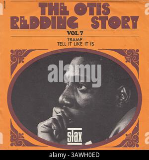 Vintage vinyl record cover - Redding, Otis - Tell The Truth - France - 1970-Issue 1974 Stock ...