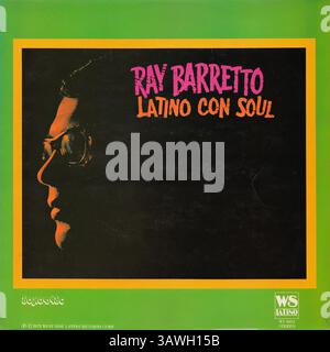Ray Barretto - Latino con Soul - Vintage Vinyl Record Cover Stock Photo ...