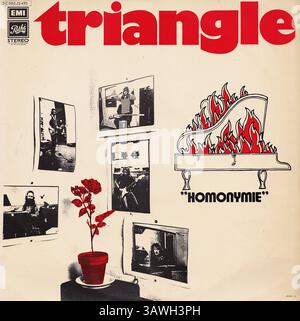 Triangle - Triangle - Vintage Vinyl Record Cover Stock Photo - Alamy