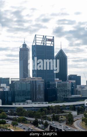 Aerial view of downtown Perth, WA, Australia Stock Photo - Alamy