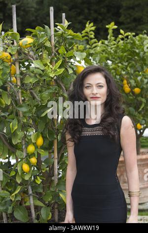 April 4, 2013 - Fiosole, Italy - LAURA HADDOCK promoting 'Da Vinci's ...
