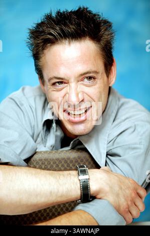 September 10, 2004 - Toronto, Canada - ROBERT DOWNEY JR. promotes the ...