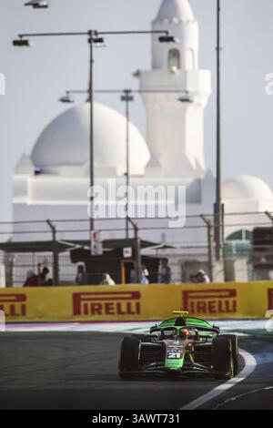 21 SHIELDS Cian (gbr), AIX Racing, Dallara F2 2024, action during the ...