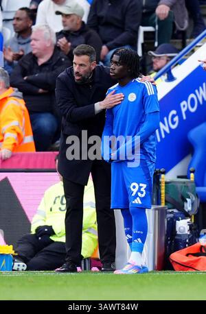 Jeremy Monga of Leicester City on the ball during the Sky Bet ...